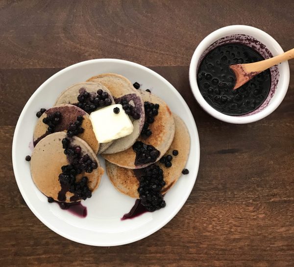 Irresistible Blue Cornmeal Pancakes: A Delectable Delight – all day i ...