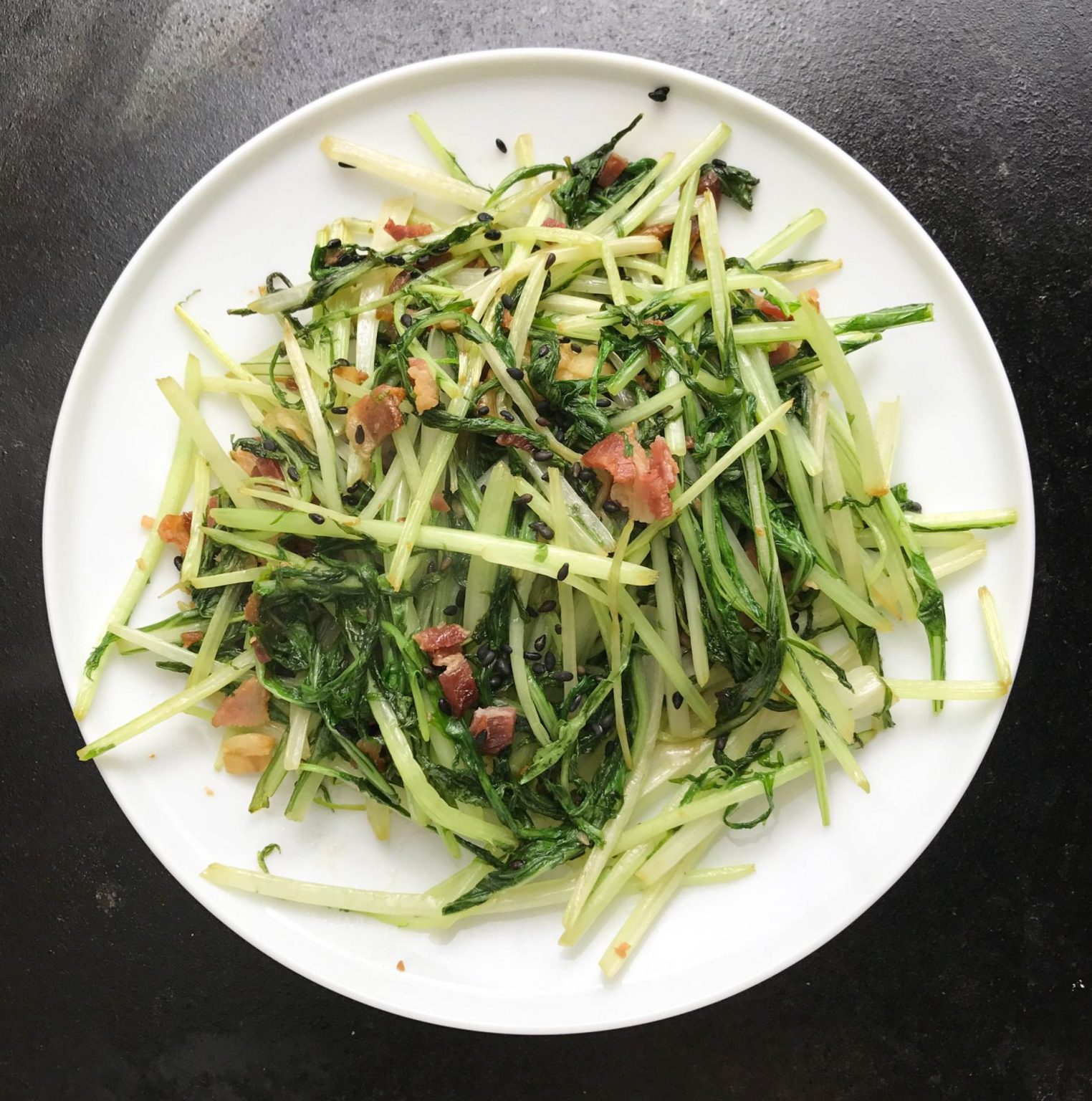 Delicious Savory Mizuna Greens: 3 Ingredients Japanese Recipe