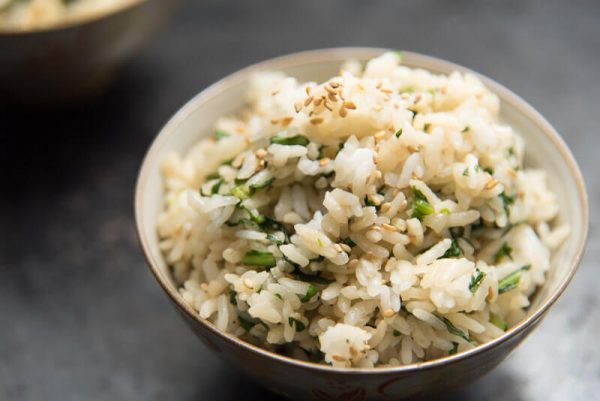 Delicious Shungiku Mazegohan | No.1 Japanese Greens Rice