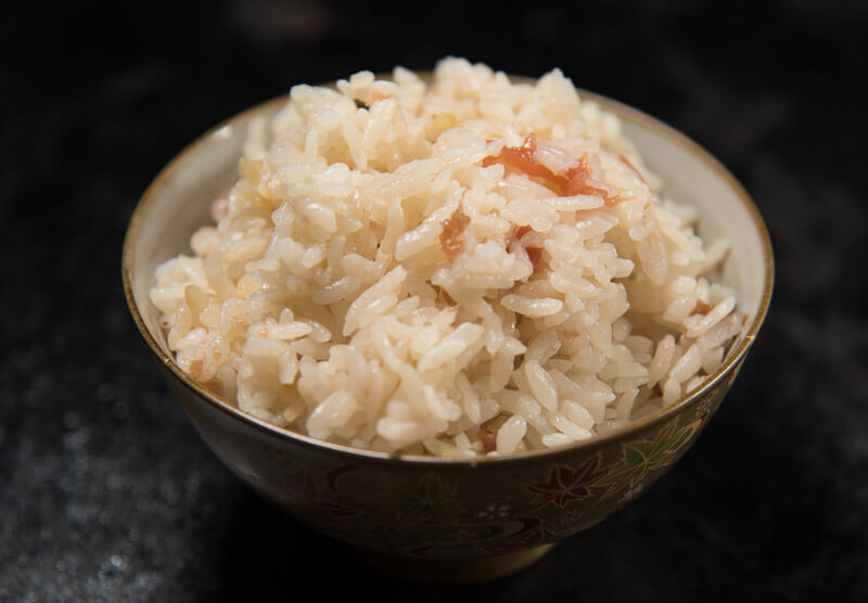 AllDayIEat.com — Umeboshi Mazegohan | Mixed Rice with Pickled Plum...