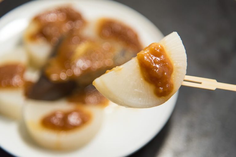No. 1 Delicious Daikon And Konnyaku Miso Dengaku Recipe