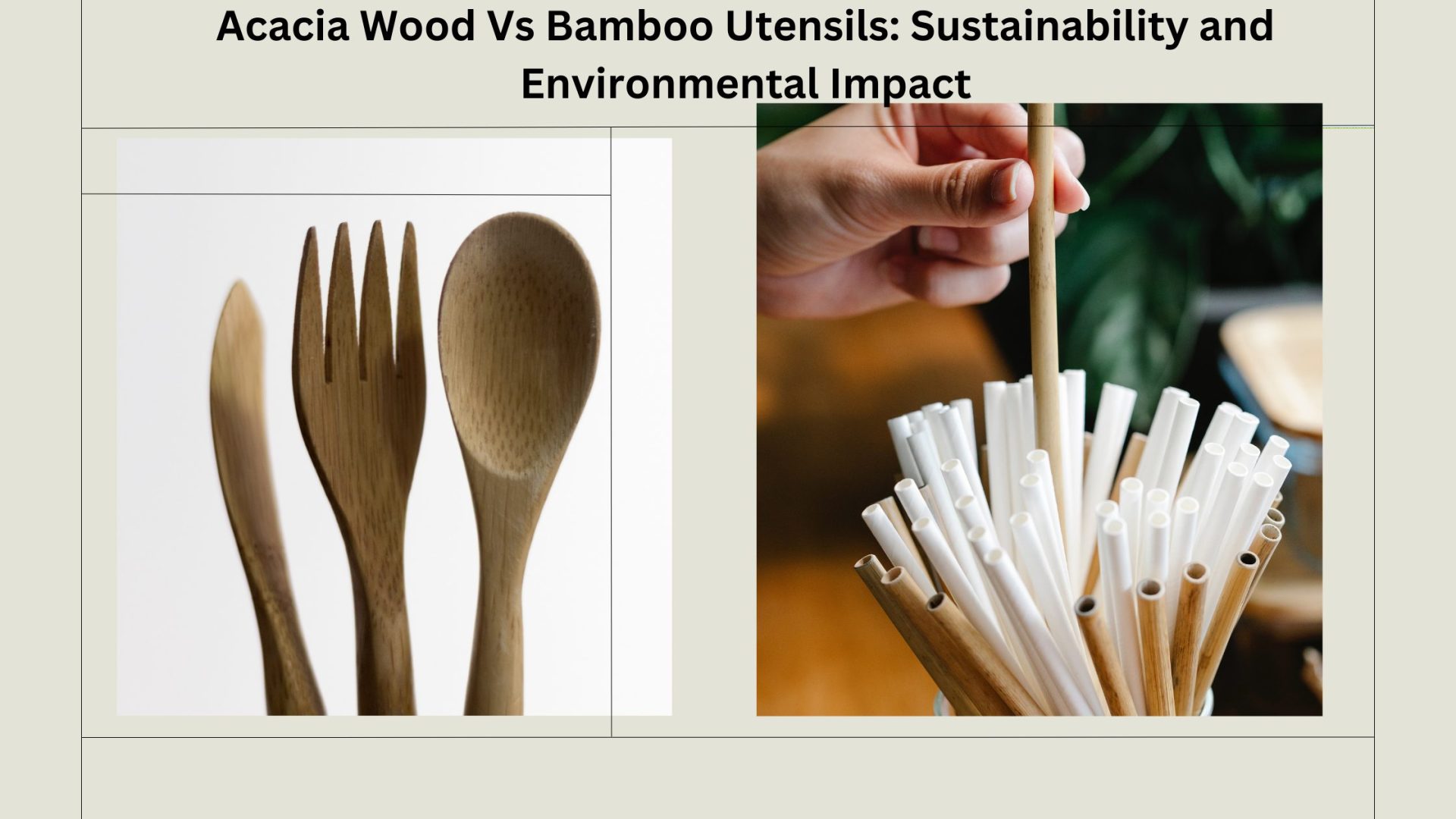 Acacia Wood Vs Bamboo Utensils: Make The Best Choice