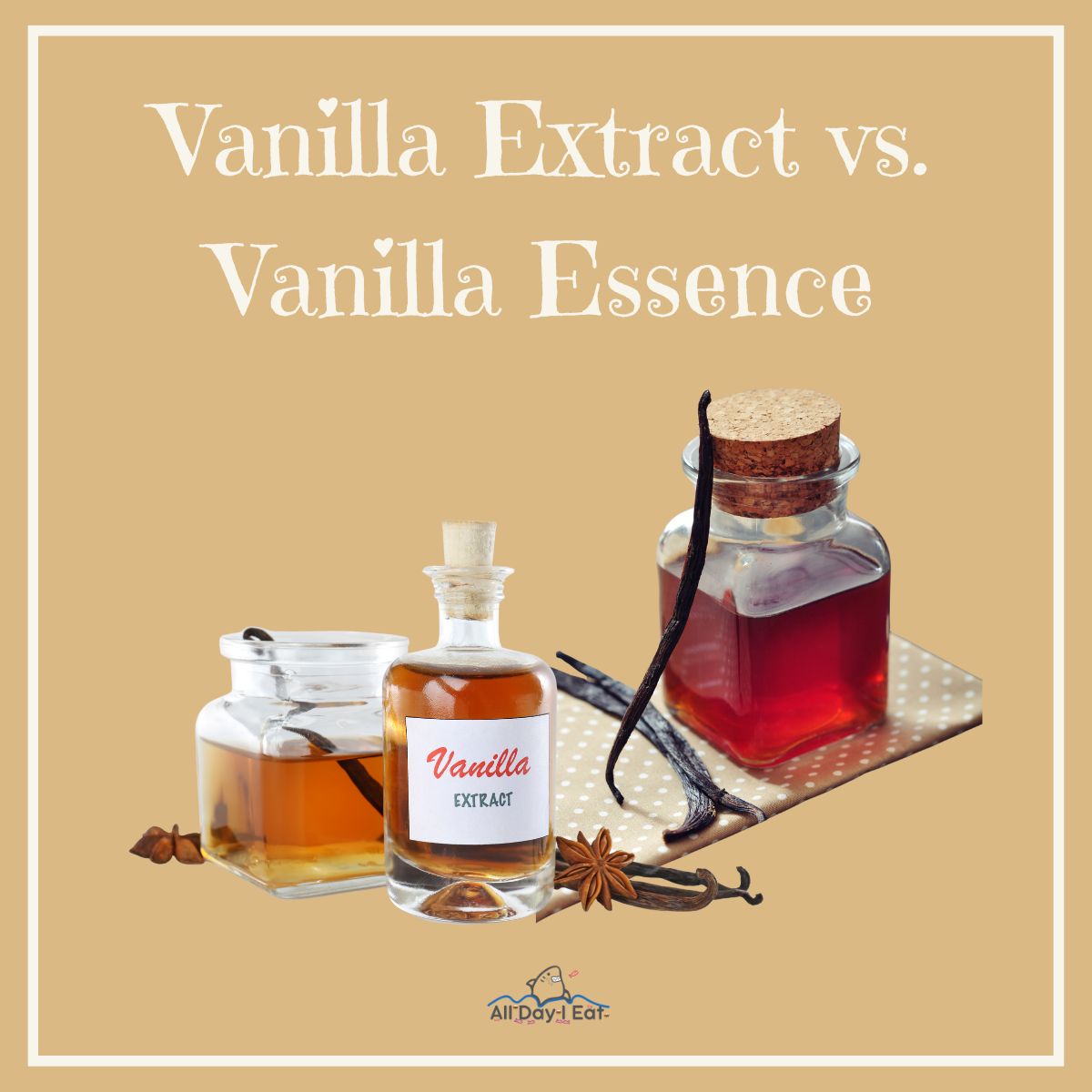 Vanilla Extract Vs Vanilla Essence - All Day I Eat