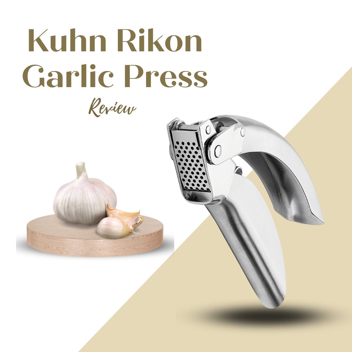 Kuhn Rikon Garlic Press Review: Effortless Garlic Mastery!